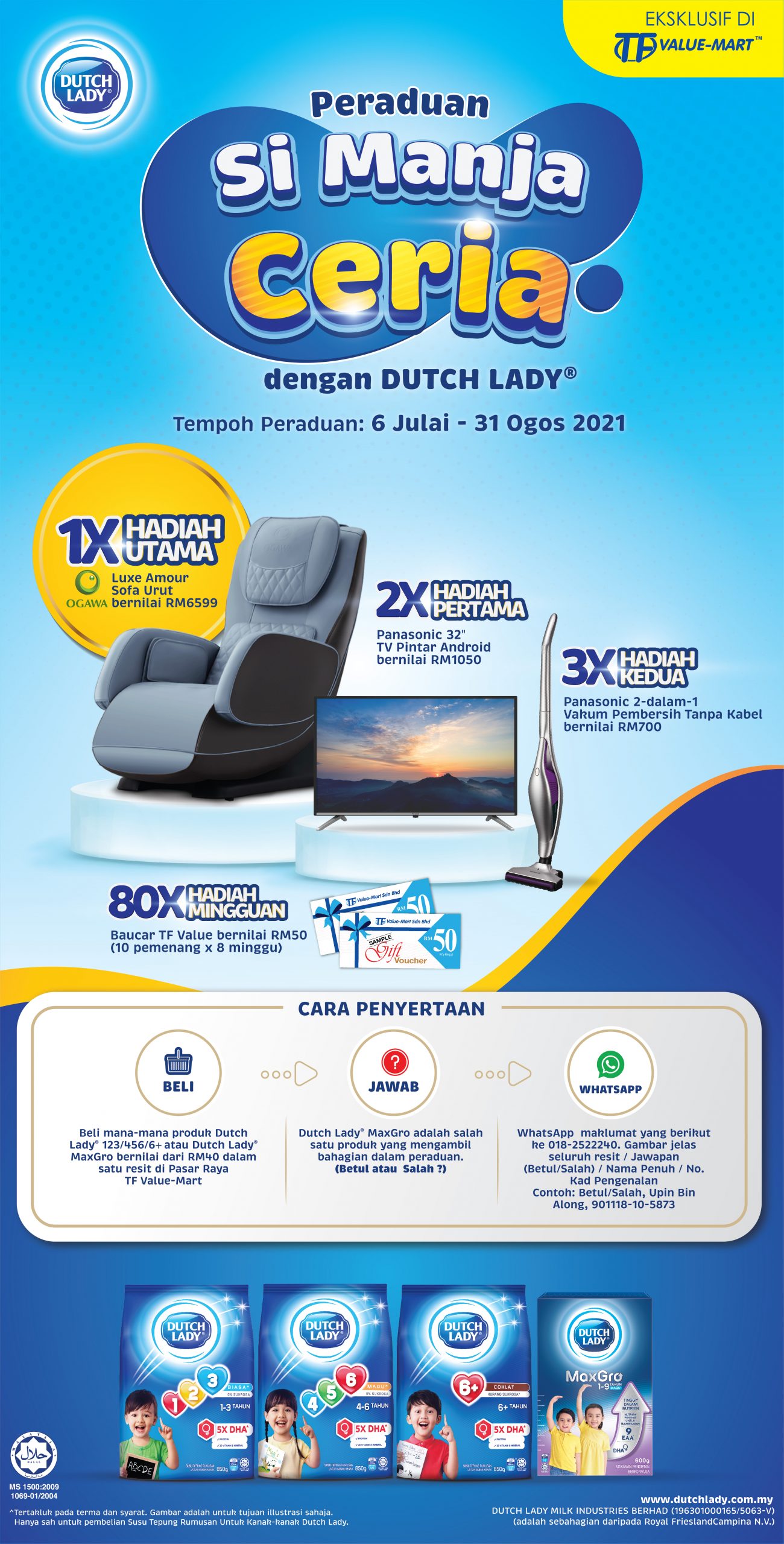 TF Value Promosi Eksklusif Dutch Lady Smart Moments